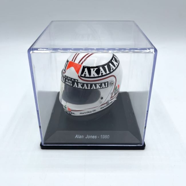 Miniaturas de Coleção: EDITORAS 1/5 Alan Jones Helmet Williams F1 ...